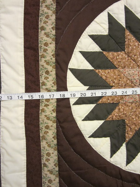 Star Split Compass Amish Quilt - NO LONGER AVAILABLE - AmishQuilter