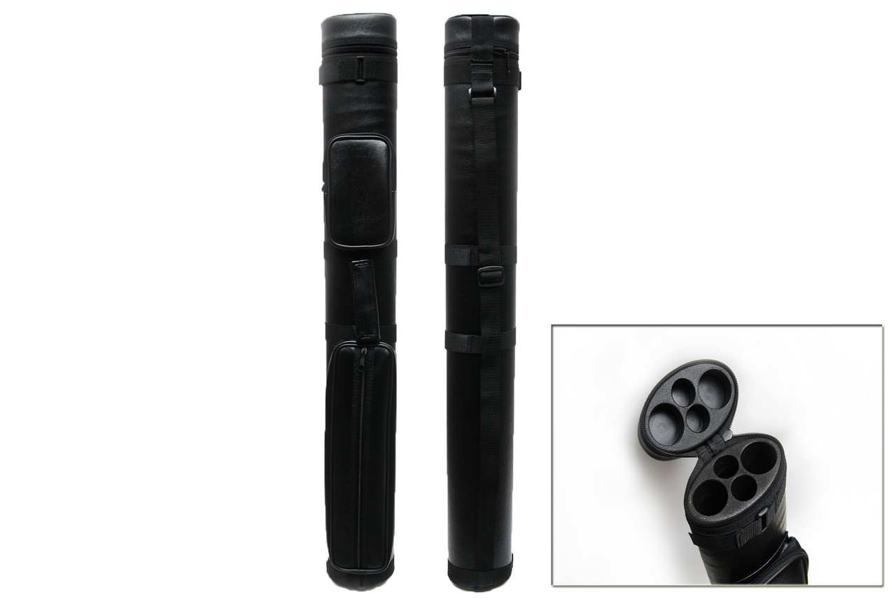 Black 2x2 Oval Hard Case - 033-004B - DeltaBilliards.com