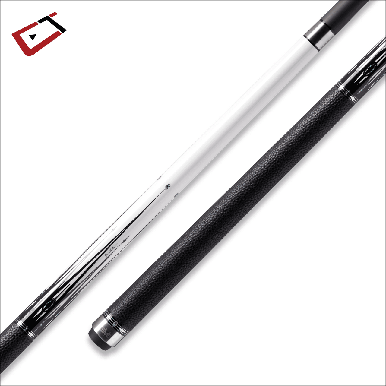 Cuetec Cynergy SVB Gen ll White Pool Cue - 12.5mm - 95-136LTW ...