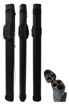 Black 1x2 Triangle Hard Case - 033-003 - DeltaBilliards.com