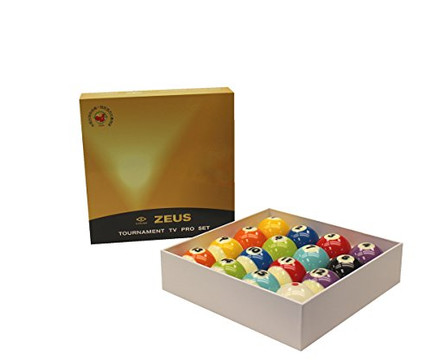 Cyclop TV Edition ZEUS Billiard Ball Set - 040-101 - DeltaBilliards.com