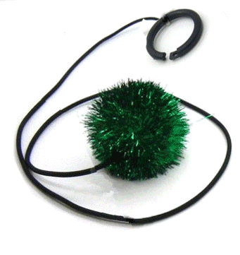 Shop Jumbo Bouncy Ball Sparkle String Cat Toy | Cats 'n Us