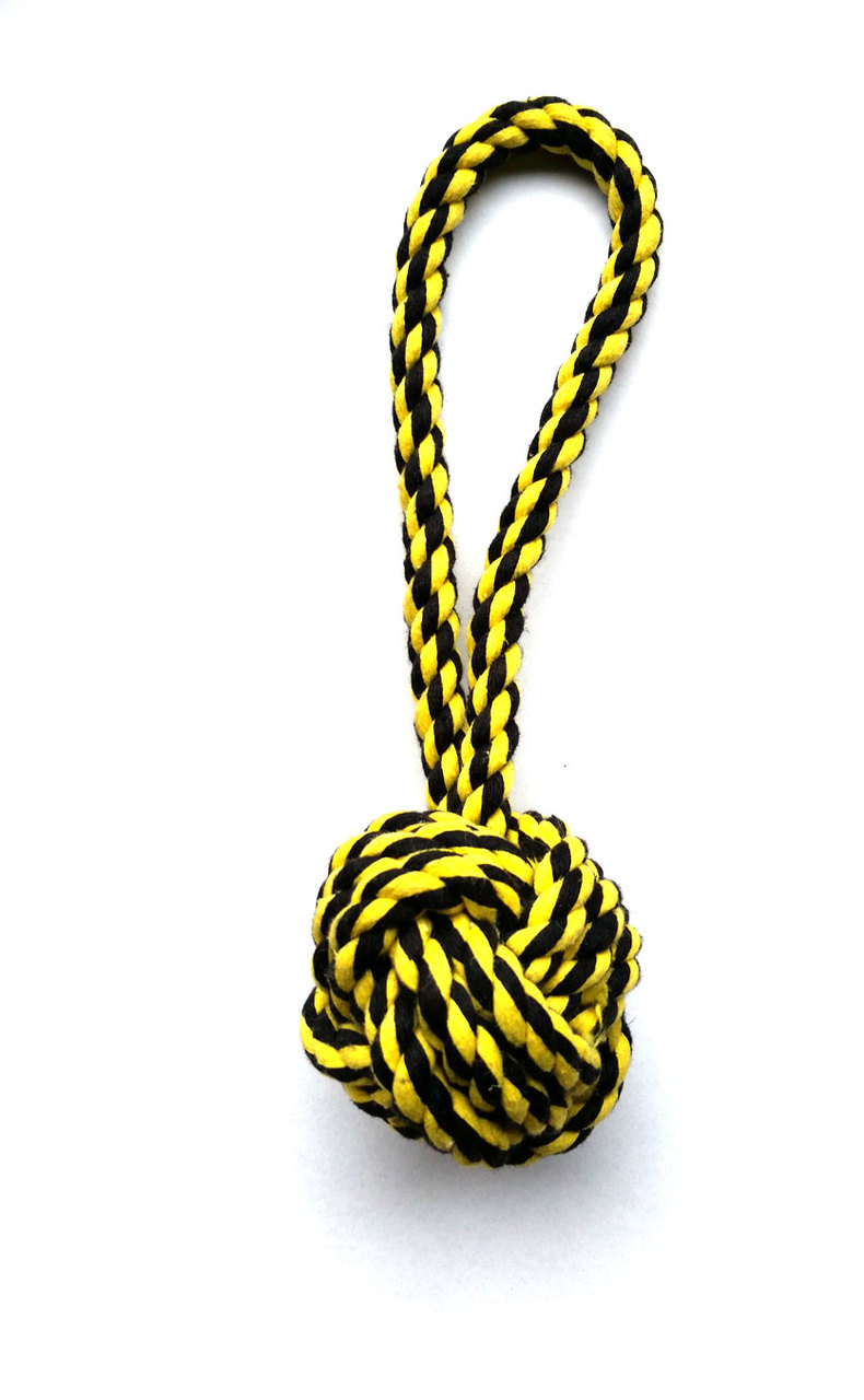 Ball Rope Dog Toy Rope Ball Knot Puppy Toy