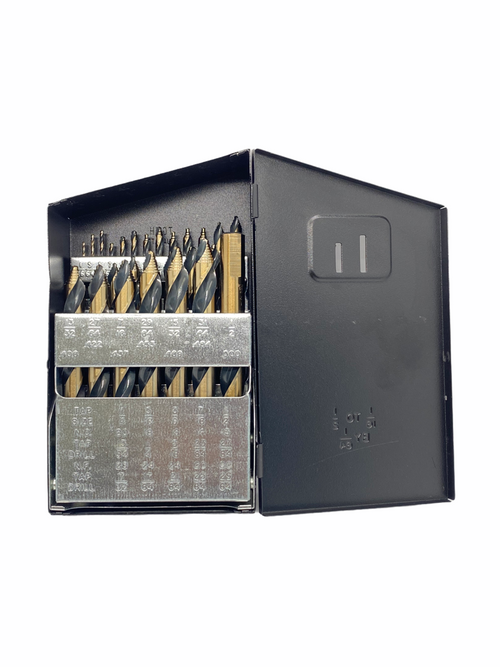 29 PC Step Point Drill Bit Set USA Made - Jag10 Tools and Supplies
