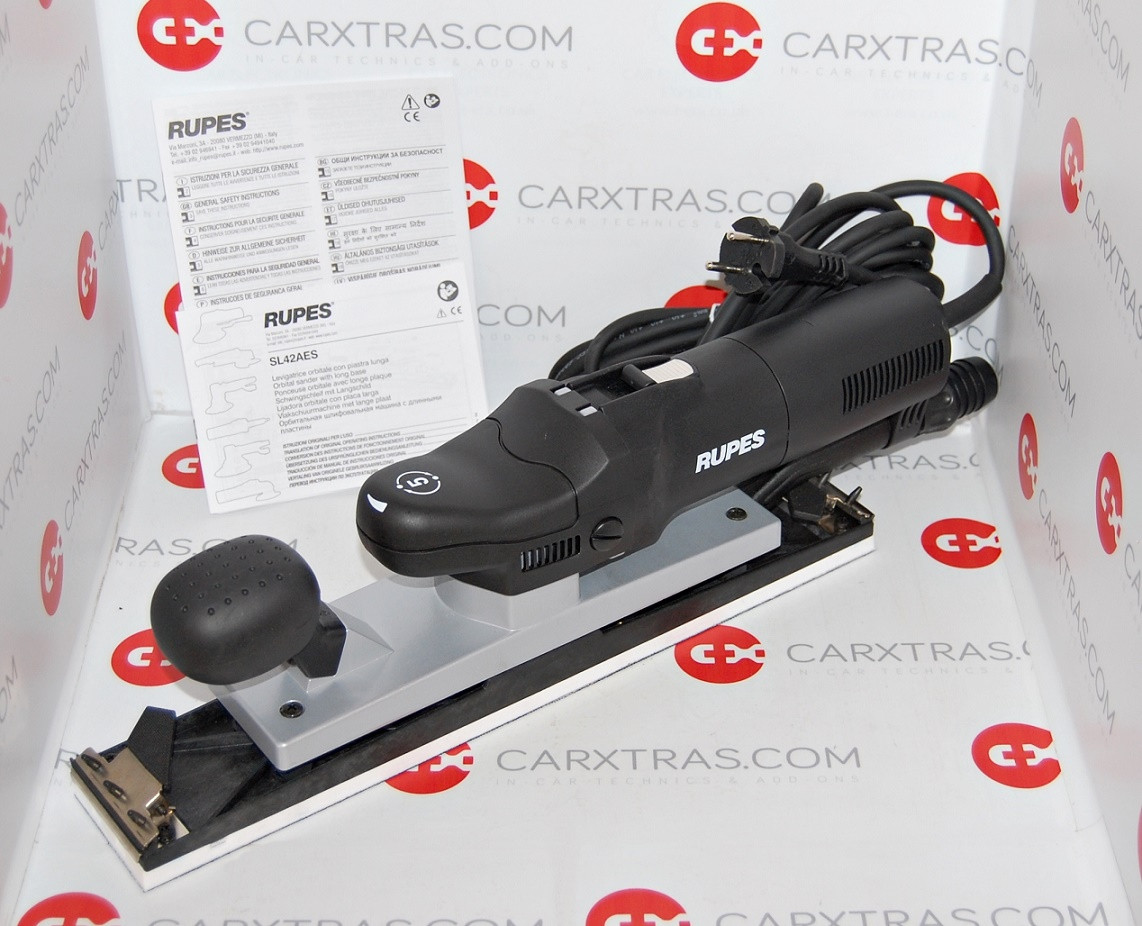 NEW RUPES SL42AES LONG BASE ORBITAL SANDER 400 X 70 MM PAD 230V - CarXtras