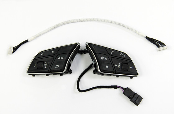 NEW OEM AUDI A3 S3 A4 S4 A5 S5 Q2 STEERING WHEEL BUTTONS 8W0951523F XHA