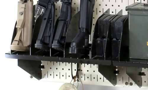 Wall Gun Rack Shelf for Tactical Gear Storage