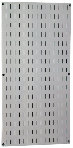 Slotted Wall Gun Rack Panel - Metal Pegboard - 32 x 16