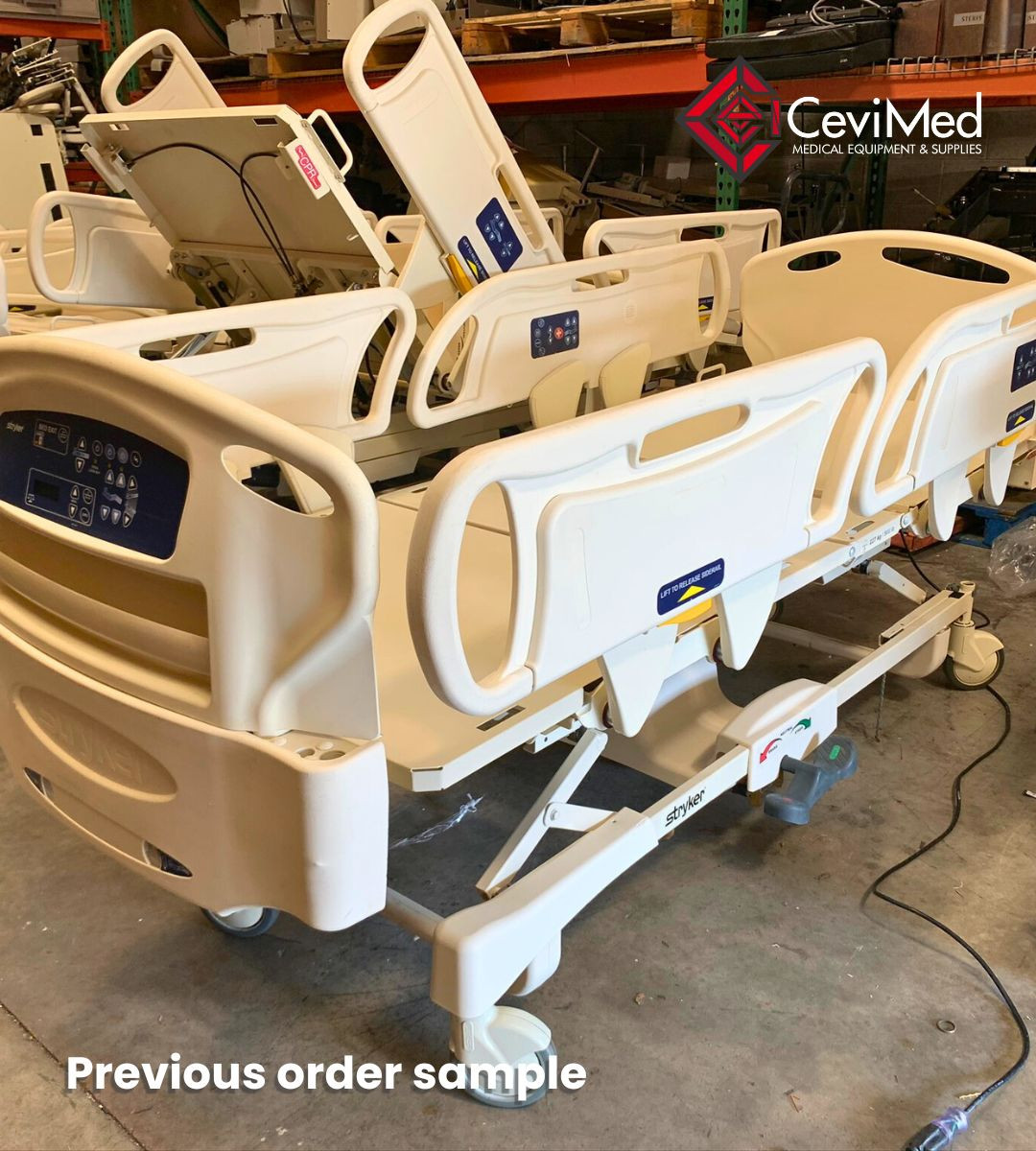 Stryker Secure II Hospital Bed | Refurbished Patient Beds | Cevi Med