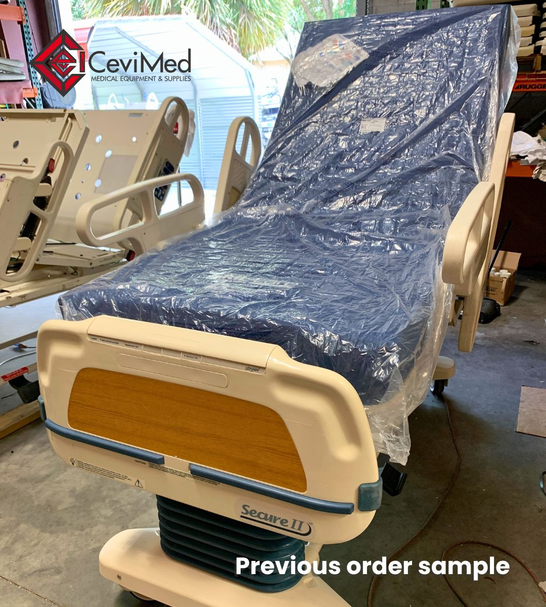 Stryker Secure II Hospital Bed | Refurbished Patient Beds | Cevi Med