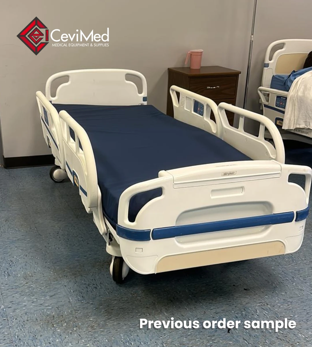 Stryker S3 Med/surg Bed Refurbished | Used Hospital Beds | Cevi Med