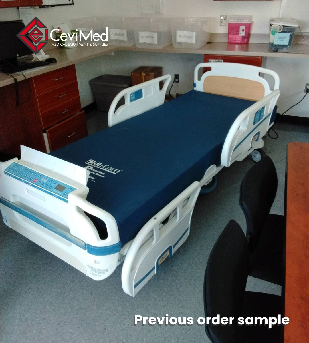 Stryker S3 Med/surg Bed Refurbished | Used Hospital Beds | Cevi Med