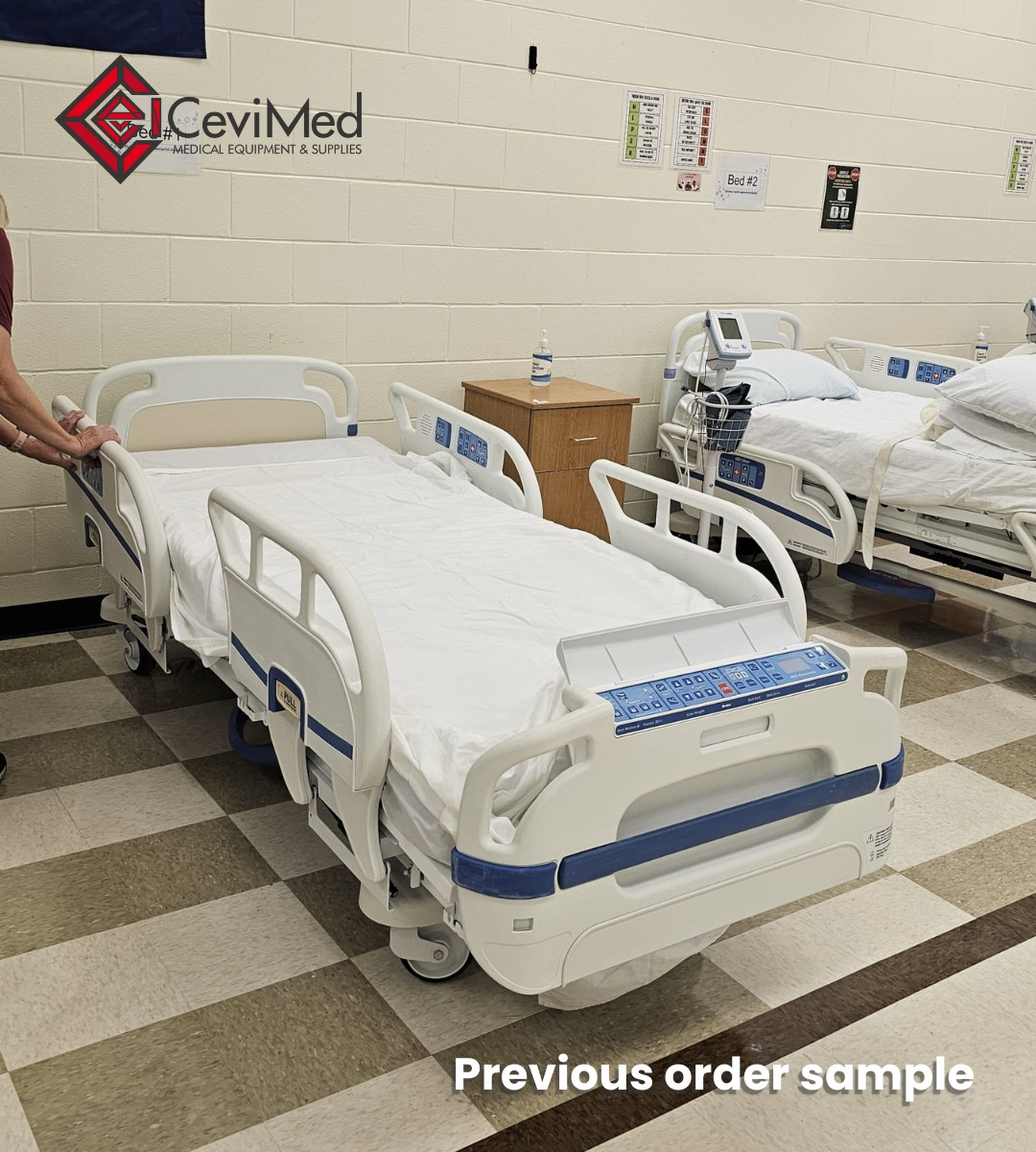 Stryker S3 Med/surg Bed Refurbished | Used Hospital Beds | Cevi Med