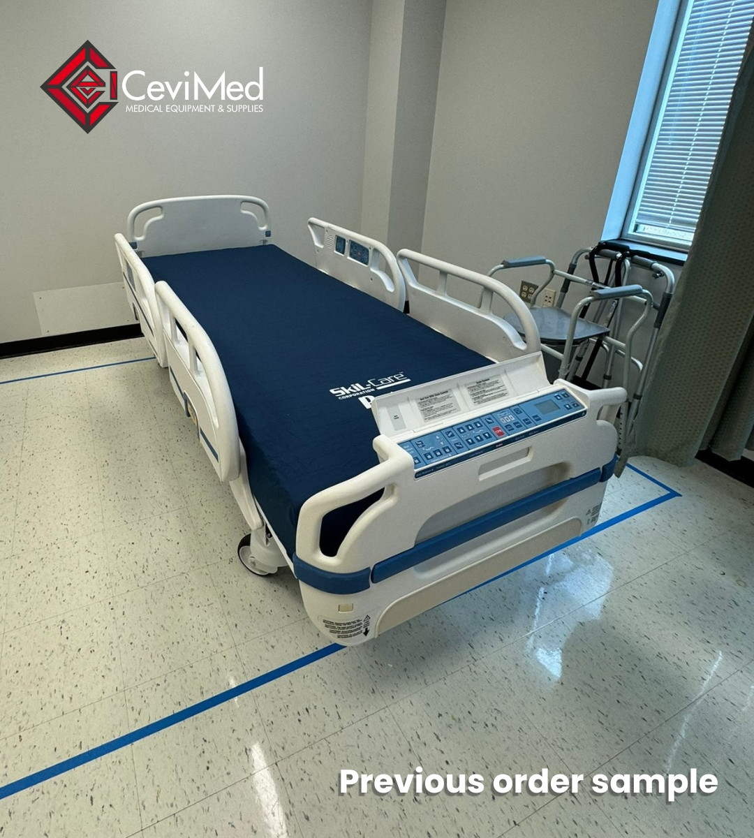Stryker S3 Med/surg Bed Refurbished | Used Hospital Beds | Cevi Med