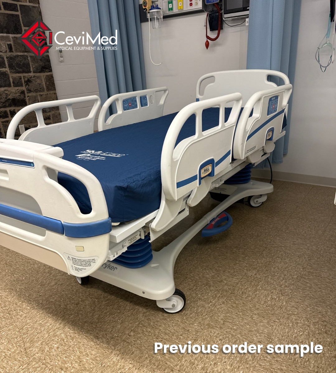 Stryker S3 Med/surg Bed Refurbished | Used Hospital Beds | Cevi Med