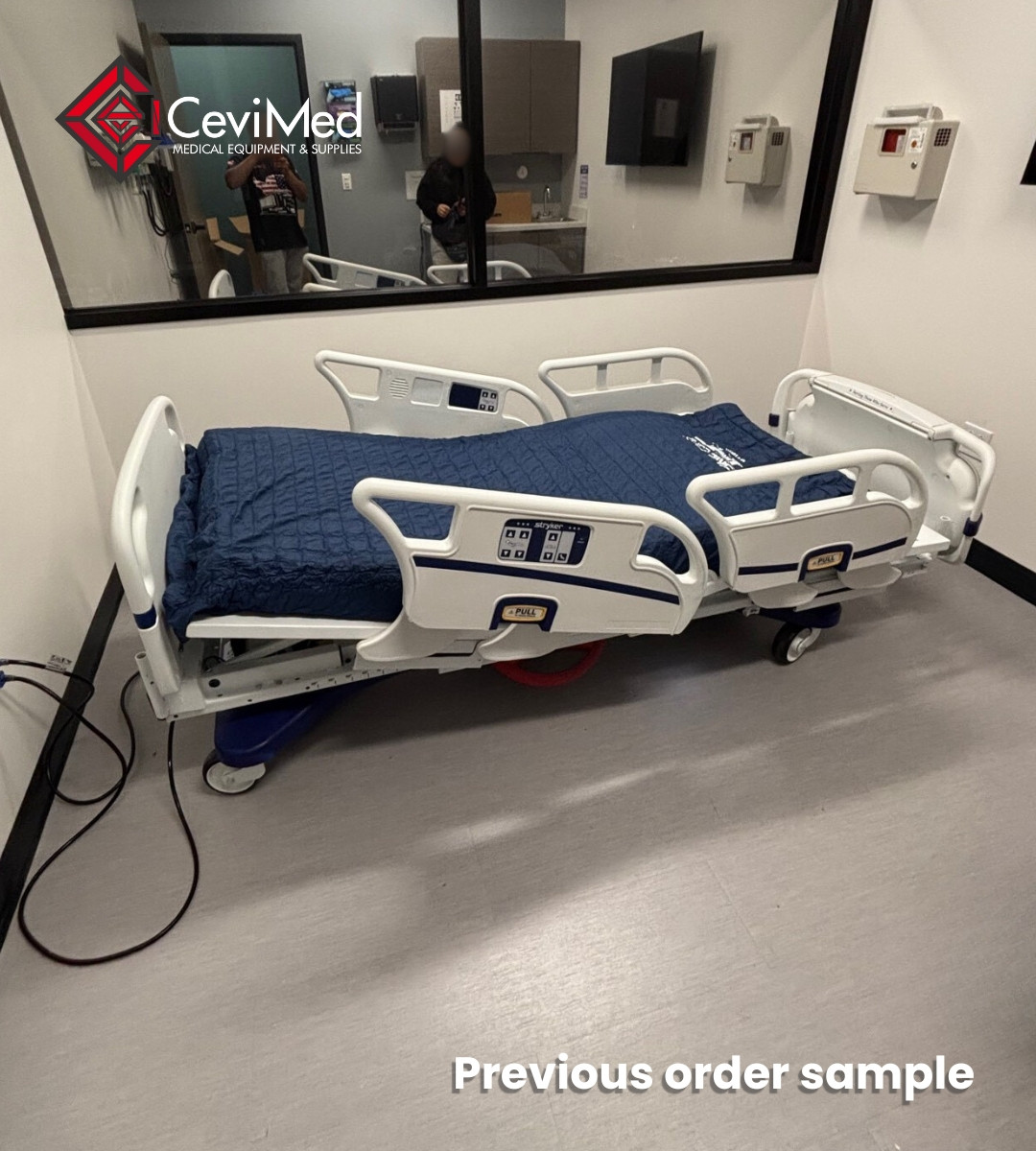 Stryker S3 Med/surg Bed Refurbished | Used Hospital Beds | Cevi Med