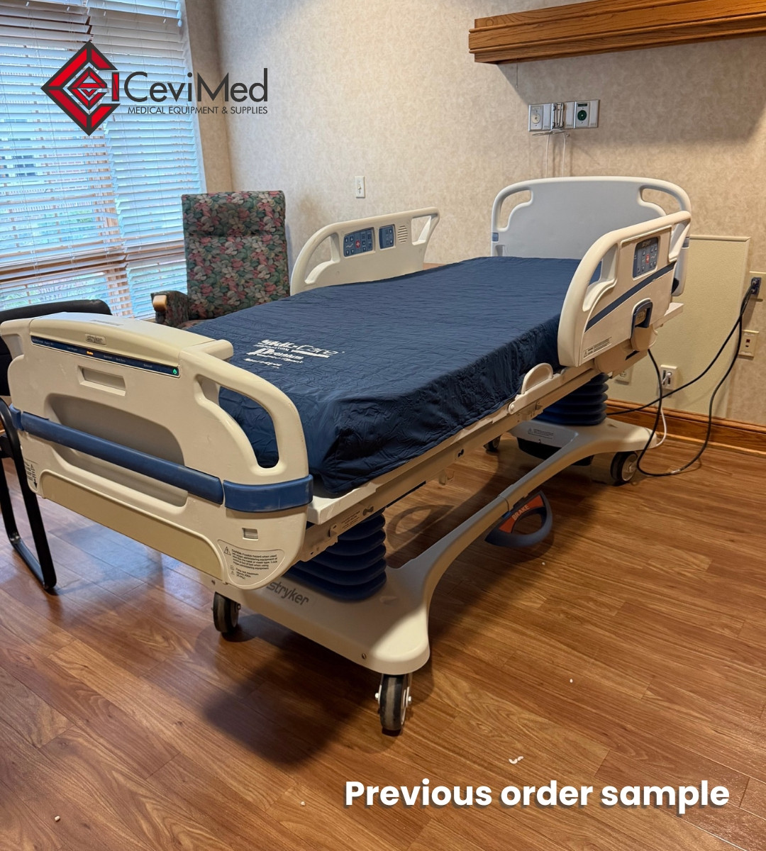 Stryker S3 Med/surg Bed Refurbished | Used Hospital Beds | Cevi Med