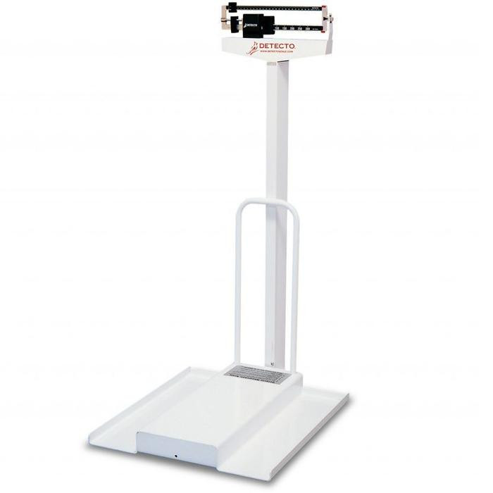 Detecto Stationary Mechanical Wheelchair Scale with Ramp (485-4851)