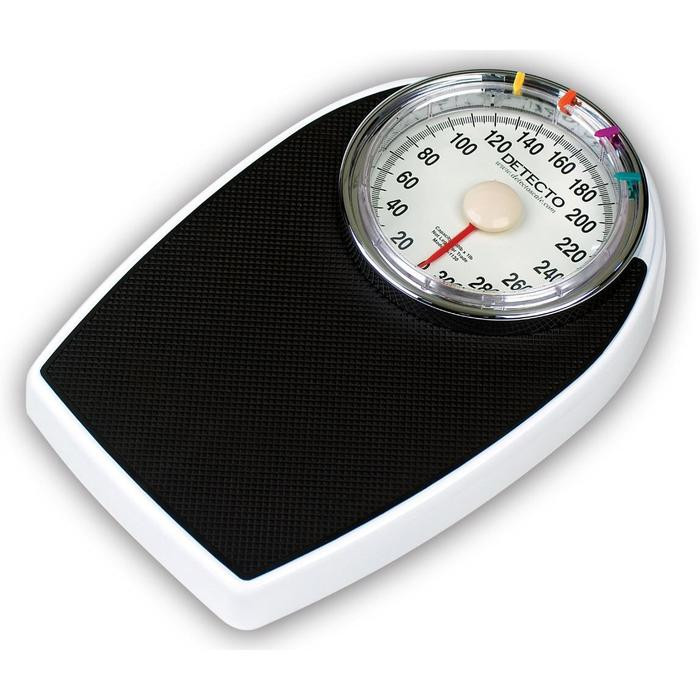 Detecto Low-Profile Dial Bathroom Scale Model