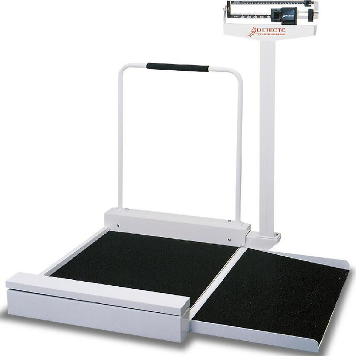 Detecto Heavy-Duty Stationary Mechanical Wheelchair Scale (495)( 4951)