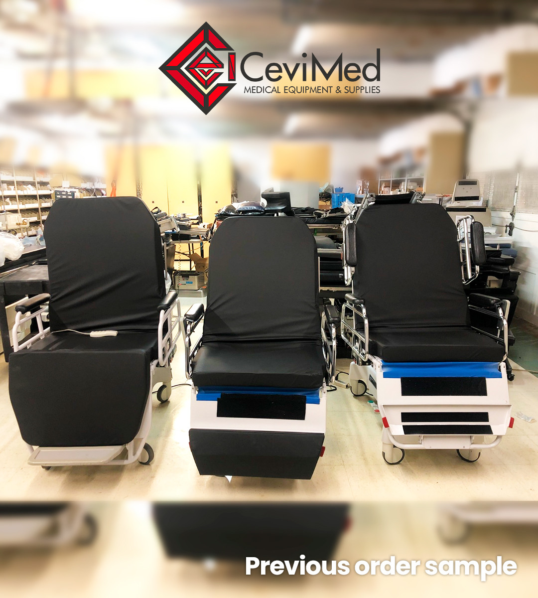 Refurbished TransMotion Medical TMM4 Stretcher Chair | Cevi Med