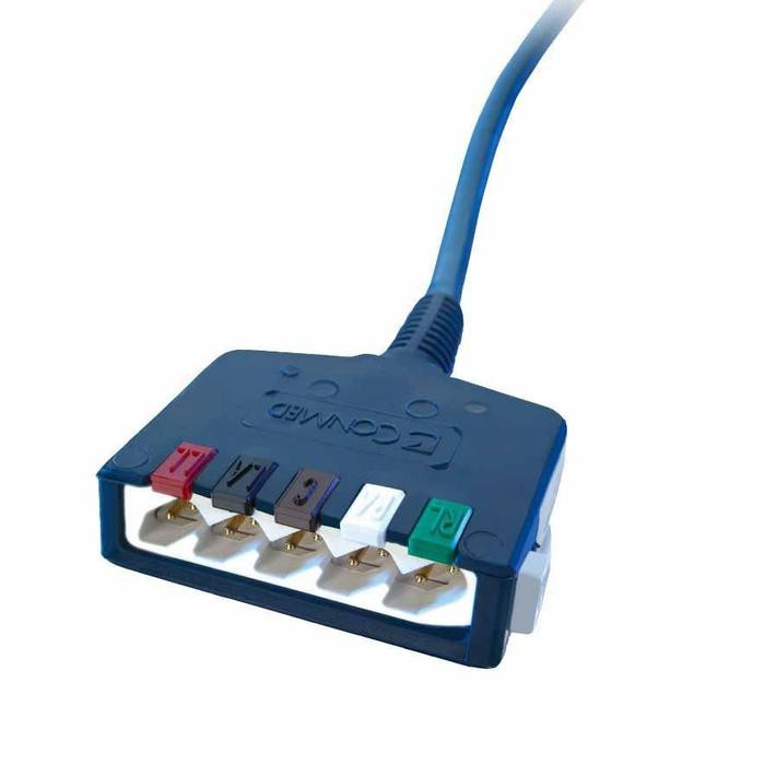 ConMed D-Series Individually Shielded 5-Lead ECG Safety Cable System