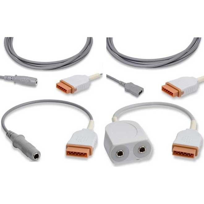 Marquette GE Temperature Adapter Cable