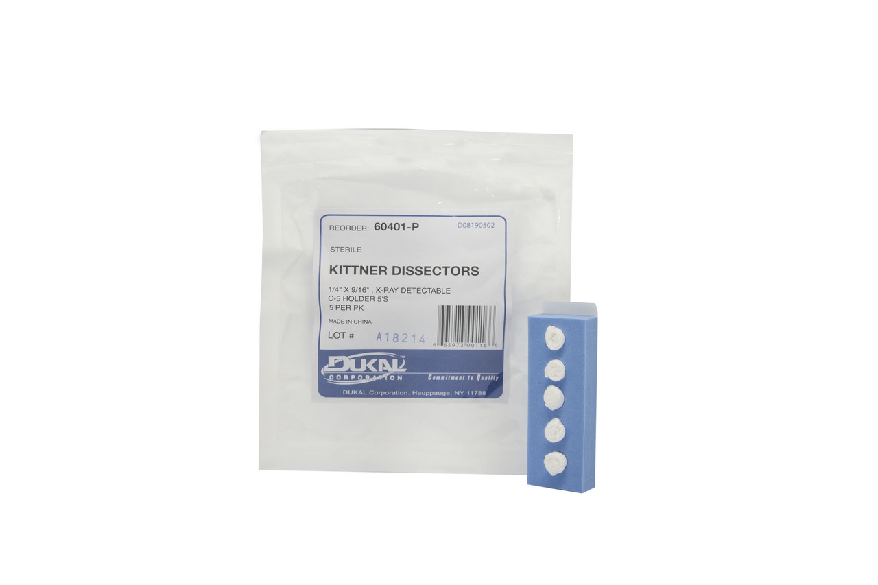 Dukal™ 60401-P Kittner Dissectors 1/4 "x 9/16" C-5 Holder X-ray ...