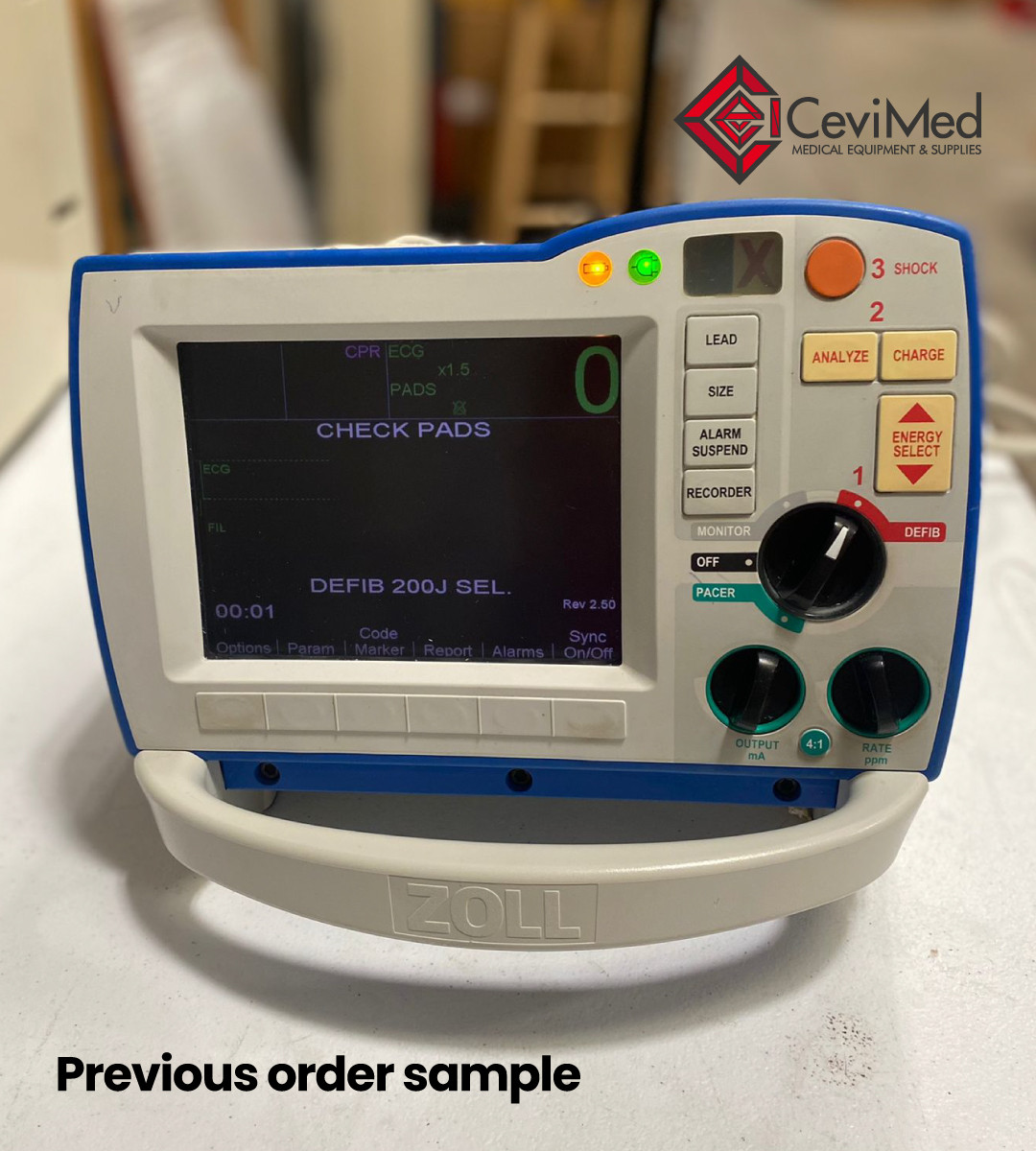 Zoll R Series Plus 3-Lead Defibrillator Monitor Refurbished