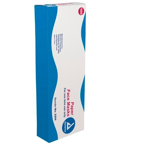 Dynarex Paper Face Masks