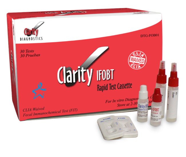 Clarity One-Step Immuno Fecal Occult Blood Test