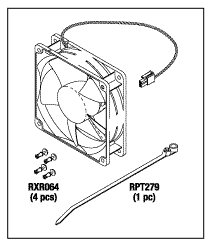 Fan Replacement OEM Part #(OEM Part # Not Available)