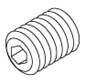 Socket Head Set Screw Replacement OEM Part #(OEM Part # Not Available)