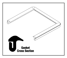 Chamber Trim Gasket Replacement OEM Part #090184-091
