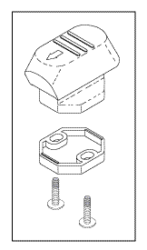 Latch Kit (access Door) Replacement OEM Part #MU13393/83 900 09