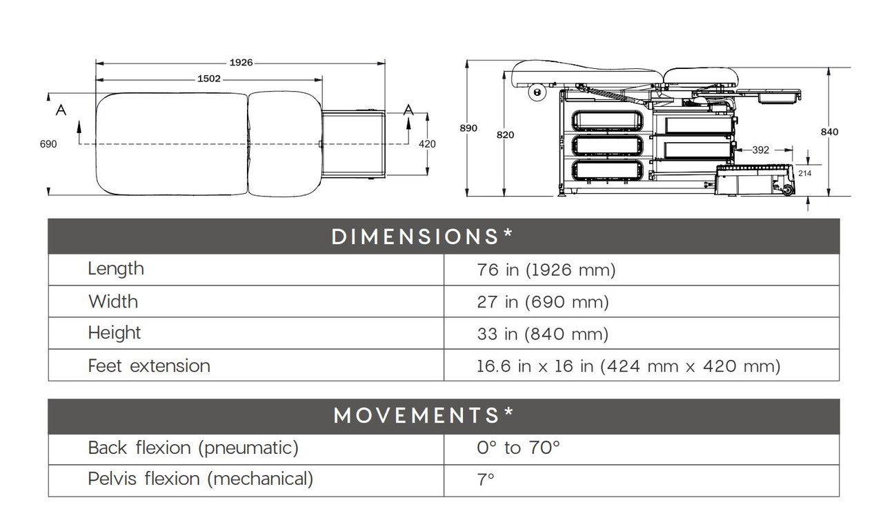 ET-600 Examination Table | Refurbished | Cevi Med