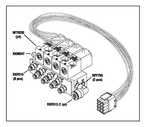 Manifold Assembly air Valve 4 Stn Replacement OEM Part