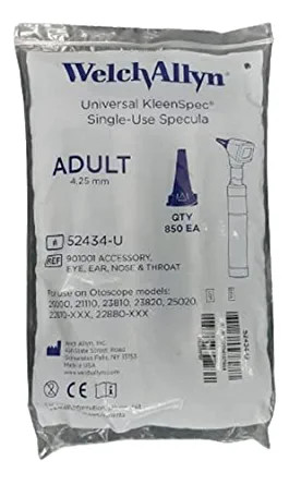 Welch Allyn Universal KleenSpec Single Use Specula ADULT