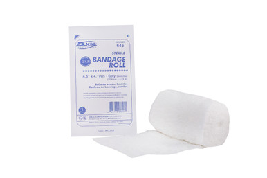 Dukal™ 645 Fluff Bandage Roll 4.5" x 147" 6ply Sterile