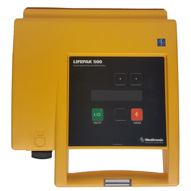 Physio-Control Lifepak 500 Biphasic w/ pads & battery