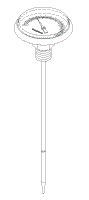 Dial Thermometer Replacement OEM Part #(OEM Part # Not Available)