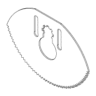 Cast Cutter Blade Replacement OEM Part #940-25