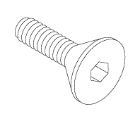 Screw (m3 X 10mm S/s Flat Hd Allen) Replacement OEM Part #6600-1151-400