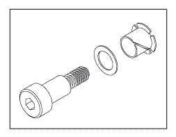 Hinge Pin Kit Replacement OEM Part #MU15729/99 195 05 (Shoulder Screw Only)