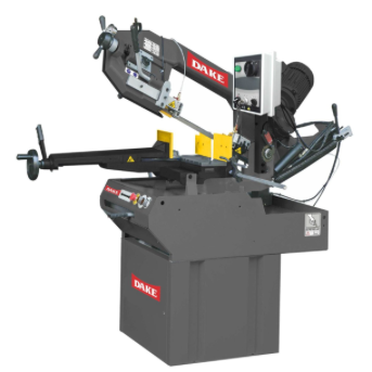 Dake Hydraulic controlled 10" dual mitering bandsaw, 220v-3 ph - 983112 ...