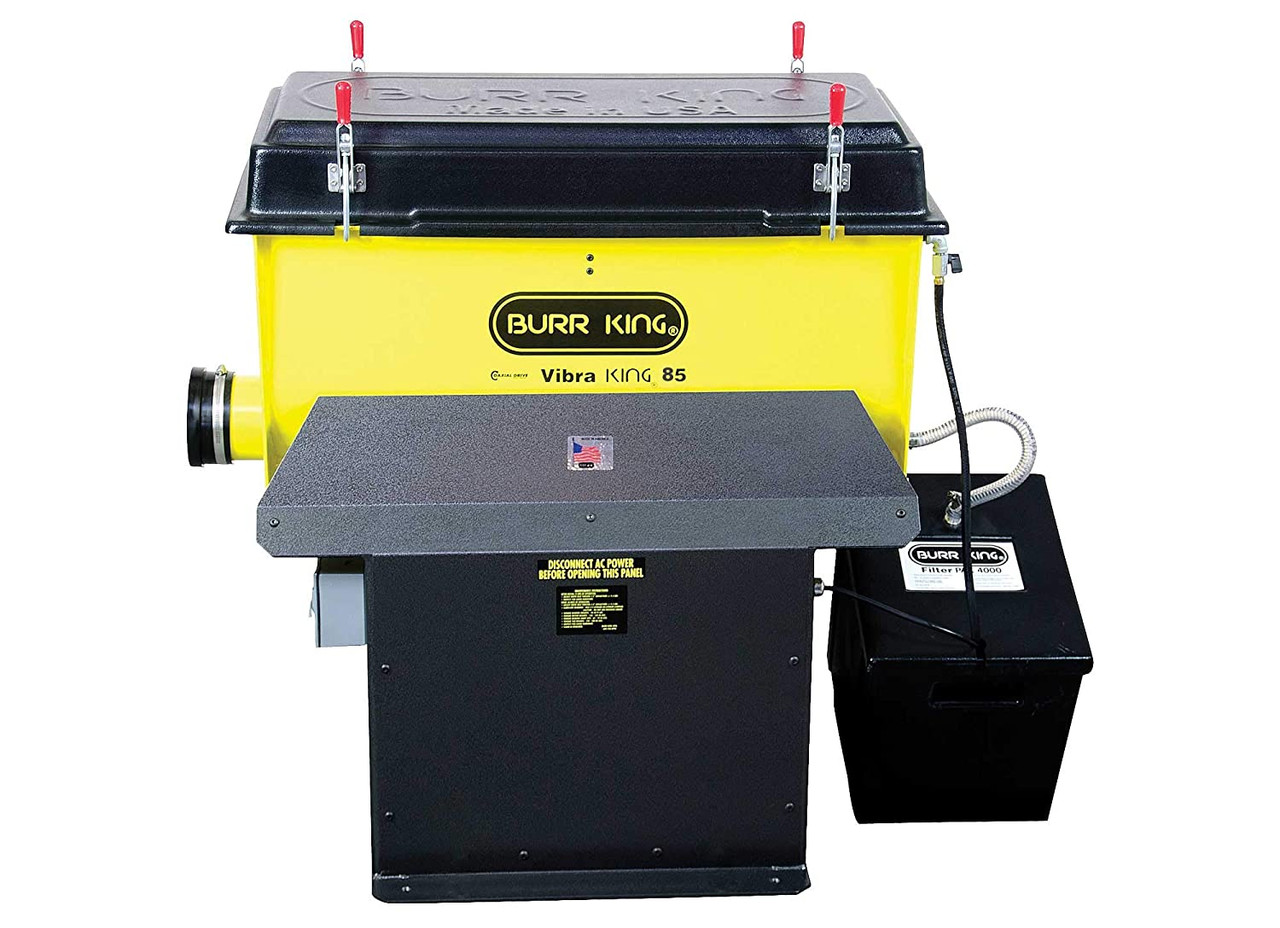 Burr King 8.5 cubic foot Vibra King Chamber - US Tool Depot