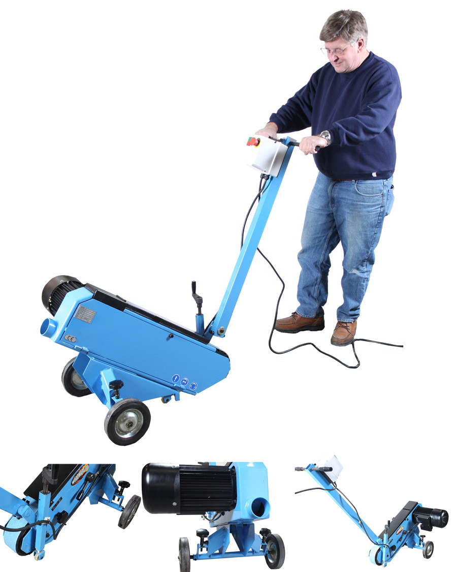 Woodward Fab 3HP 220V Three Phase Weld Grinder Shaver Floor WFBFG - US ...