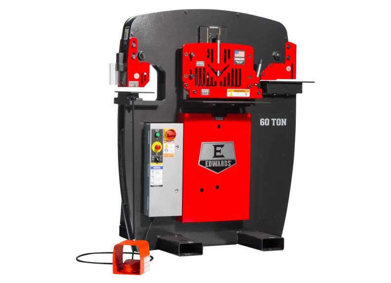 Edwards 60 Ton Ironworker 230V, 3PH - US Tool Depot