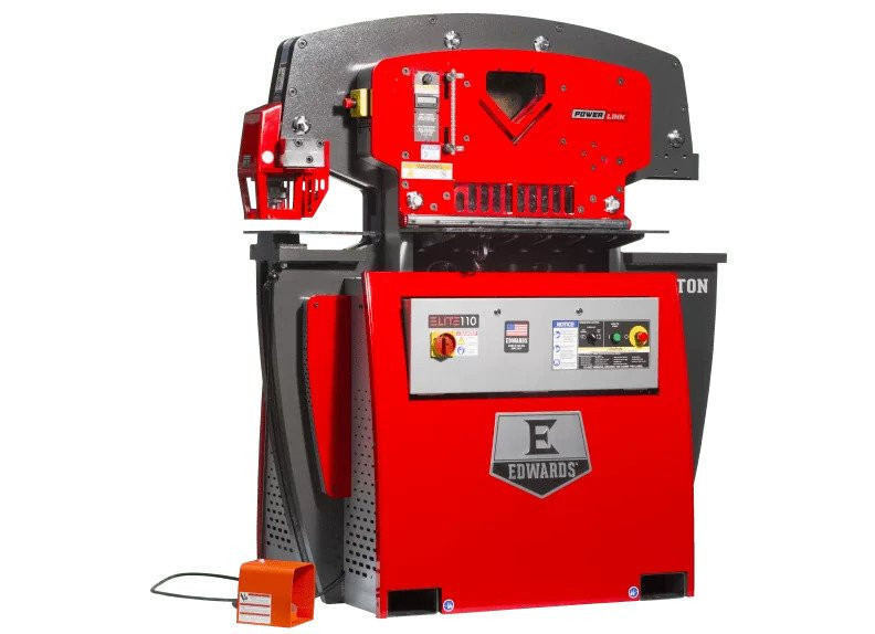 Edwards Elite 110 Ton Ironworker 230V, 3PH, With Powerlink - US Tool Depot