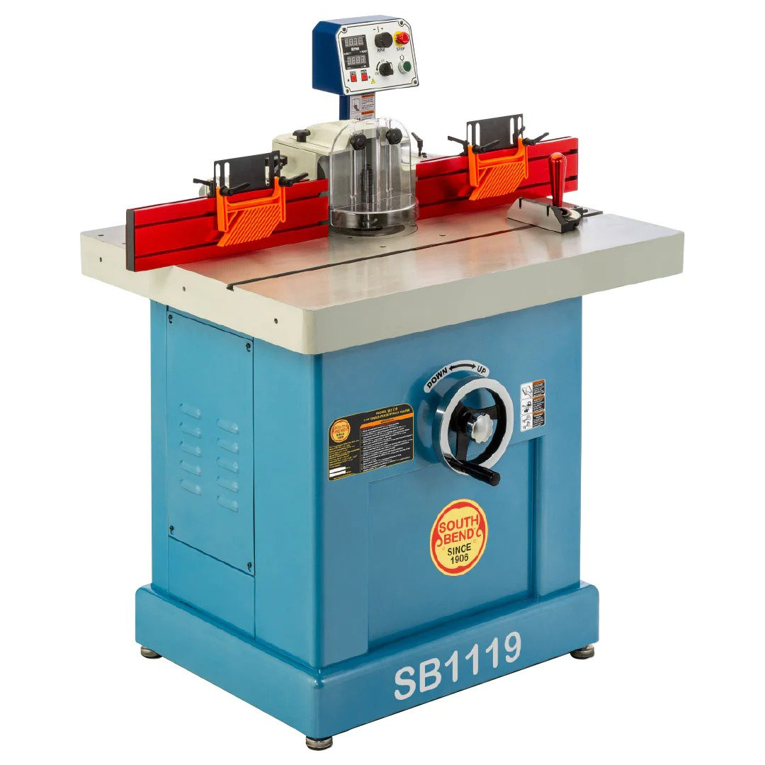 South Bend 3 HP Single-Phase Variable-Speed Spindle Shaper - US Tool Depot